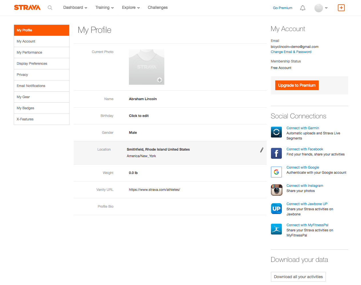 Creating a Strava Account – BicycLincoln